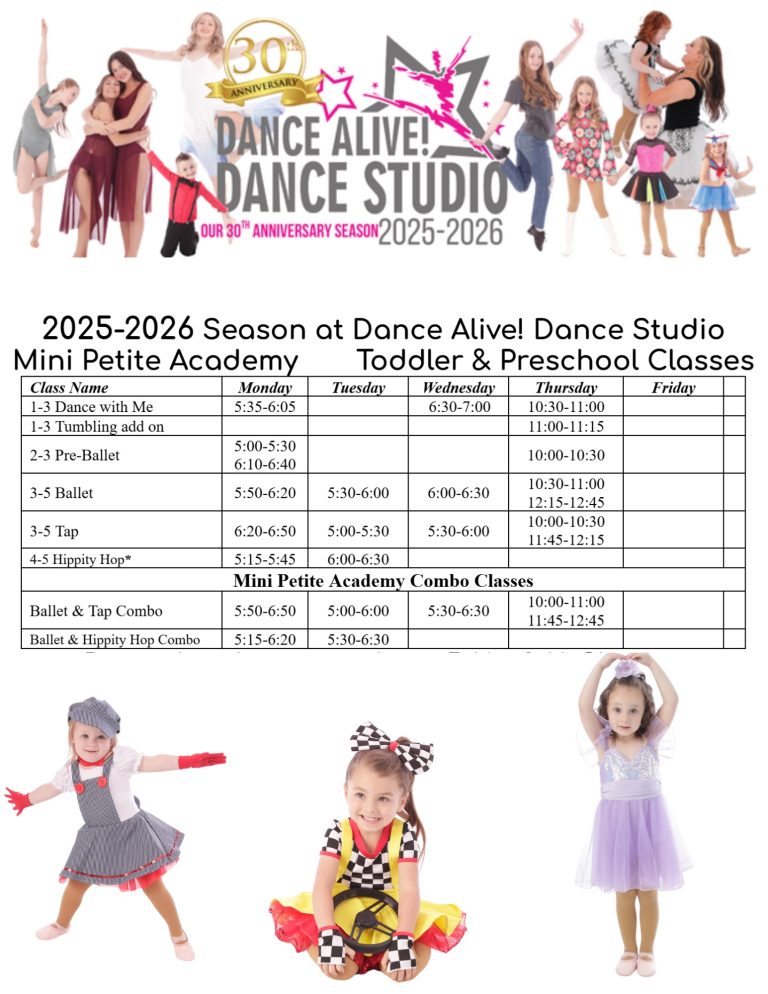 Junior Level | Dance Alive Studio